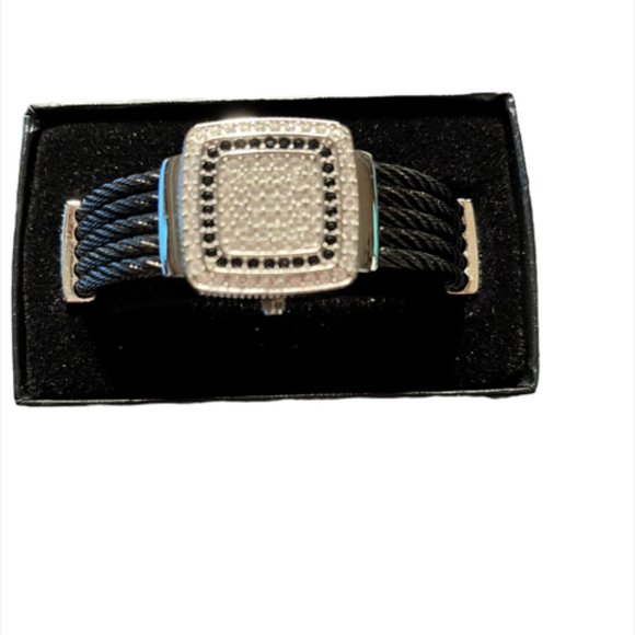 Victoria Wieck | Accessories | Vintage Victoria Wieck Cuff Hidden Face ...